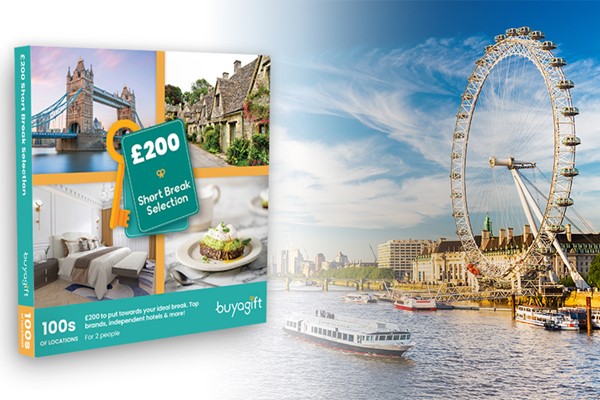 Â£200 Short Break Selection Experience Box - Buyagift
